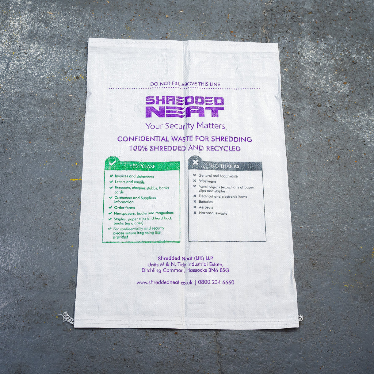 Shredding Bags – Shredded Neat